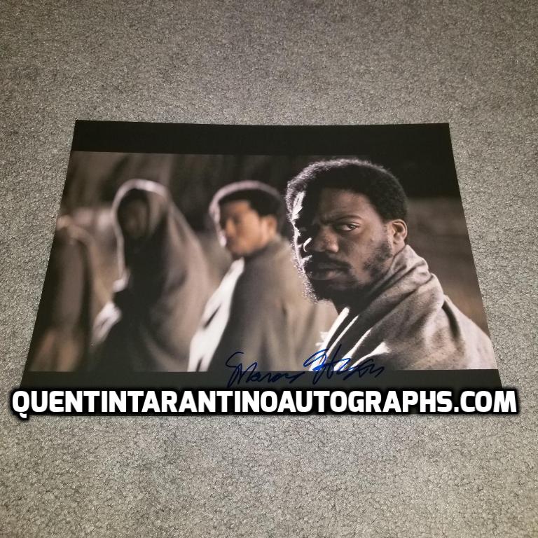 My Quentin Tarantino Autograph Collection: Marcus Henderson of Django ...
