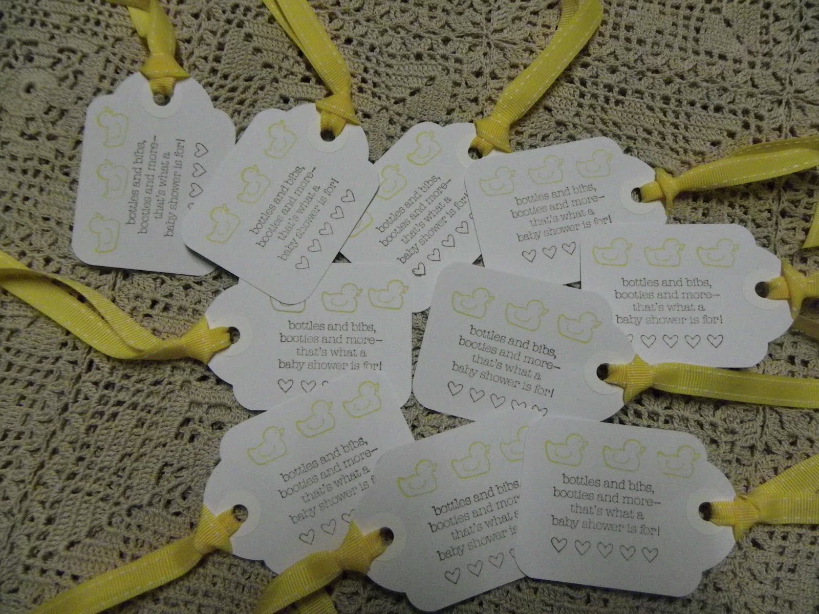 Marion Prime Designs: BABY GIFT TAGS................
