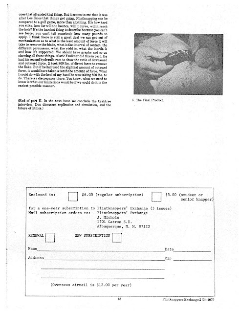 HALL OF FAME FLINTKNAPPER, DON CRABTREE - PaleoPlanet