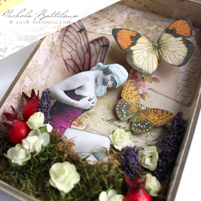 Pixie Hill: Two Chippy Shadow Boxes