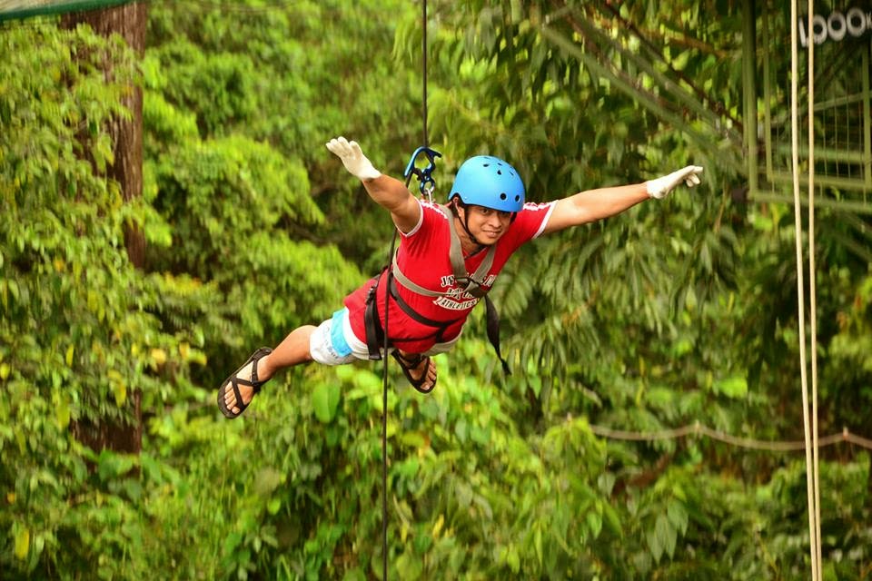 Get High with Nature, at Tree Top Adventure, | Aci Girl