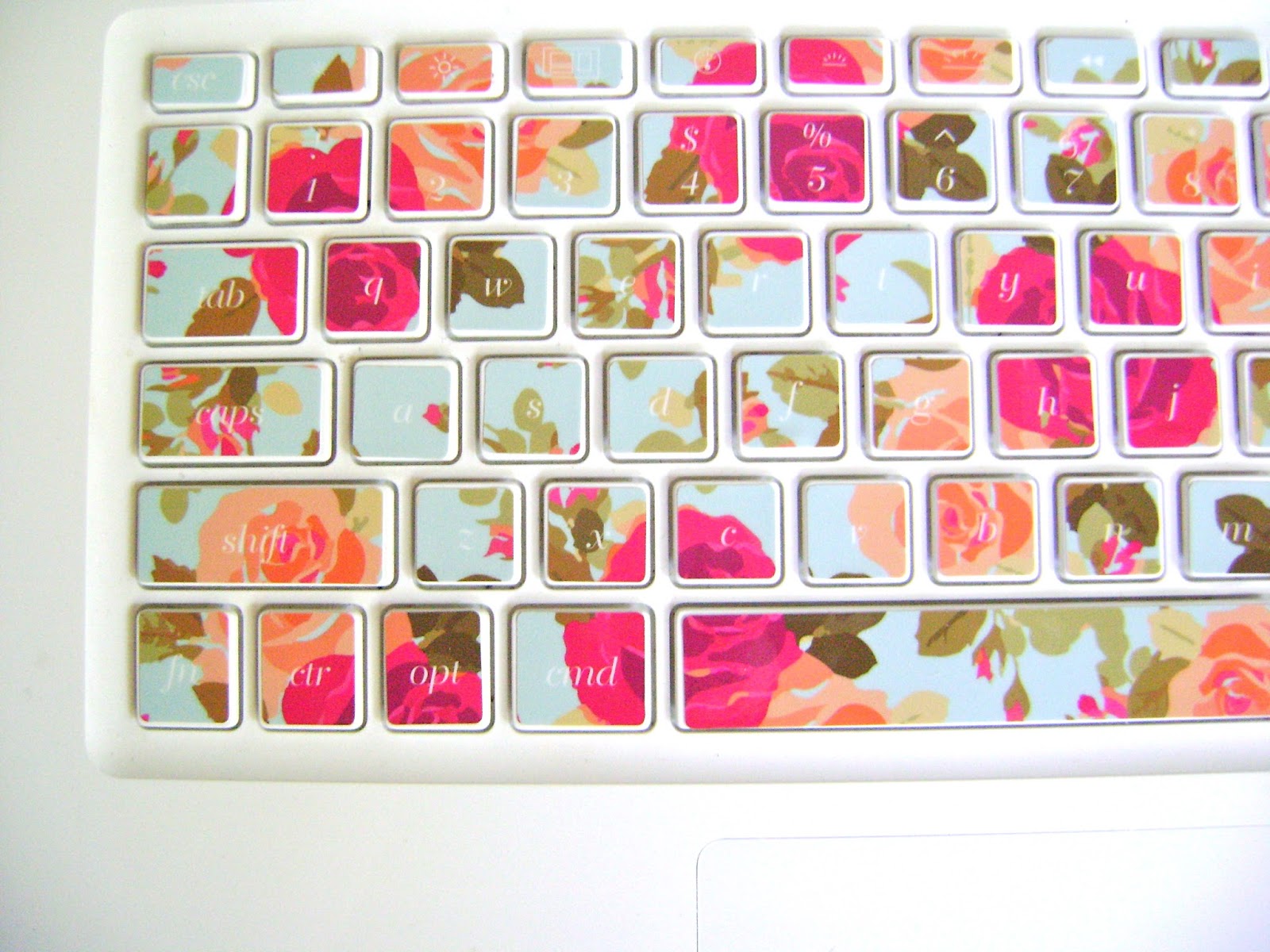 Creative Designs by Sheila Zachariae: Keyboard decals / not yarny, but ...