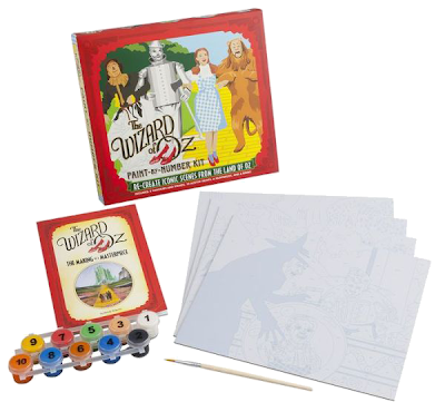 Curiozity Corner: Wizard of Oz Paint-By-Numbers by Randy Roberts