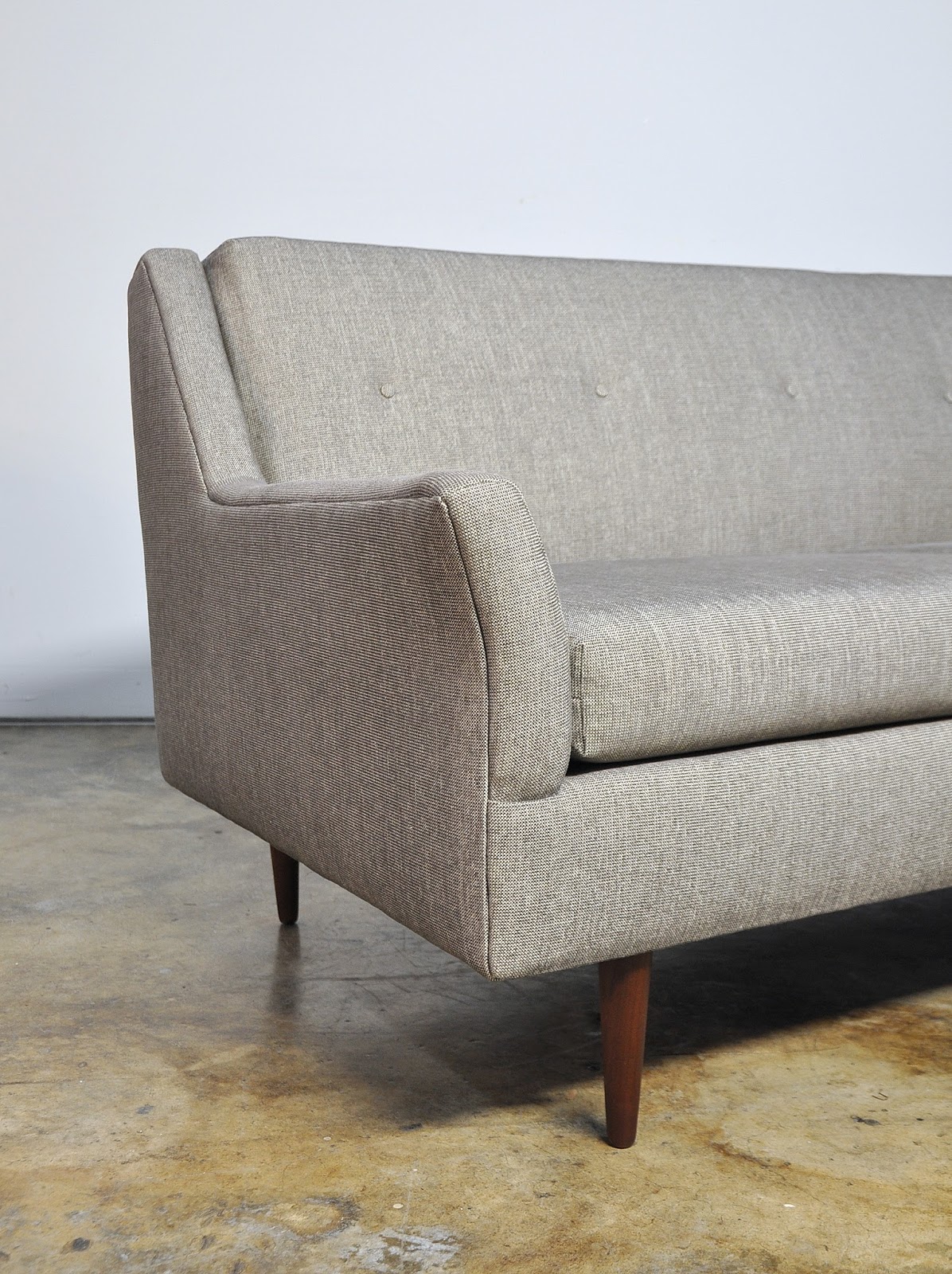 SELECT MODERN: Mid-Century Modern Milo Baughman Style Sofa