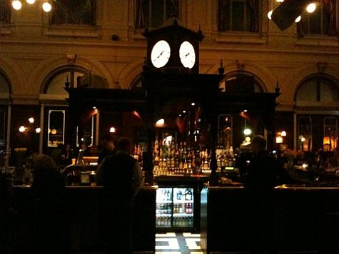 Beer Sagas: A nice waiting room in Oslo