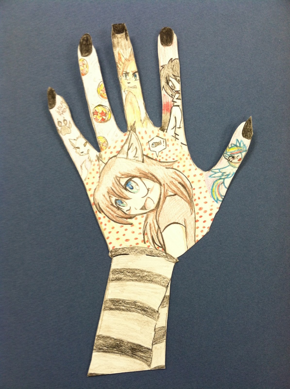 Mrs. Wille's Art Room: Hand drawing project