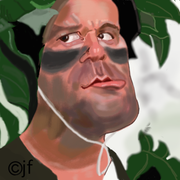 The Art of John Fisher: Bill Murray in Caddyshack