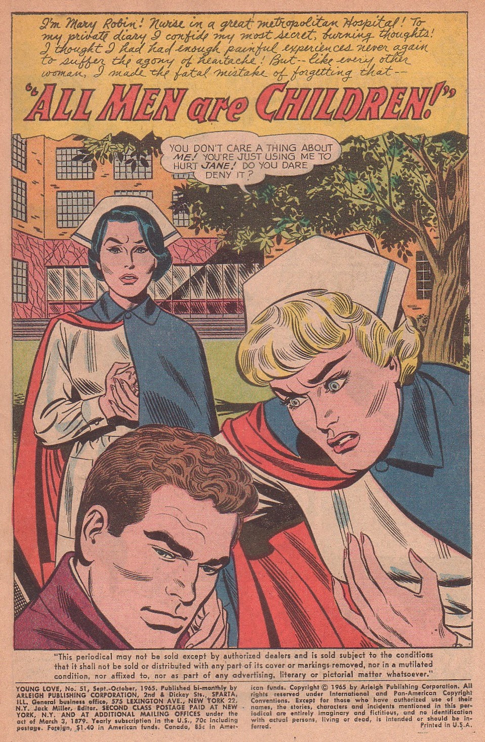 Four-Color Shadows: Mary Robin, RN-John Romita-1963