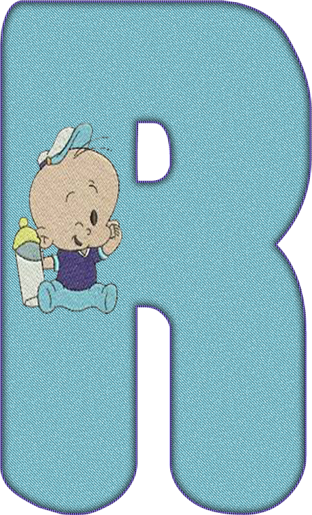 Abecedario con Popeye Bebé. - Oh my Alfabetos!