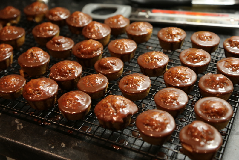 113 grams of butter: S'more Mini Cupcakes