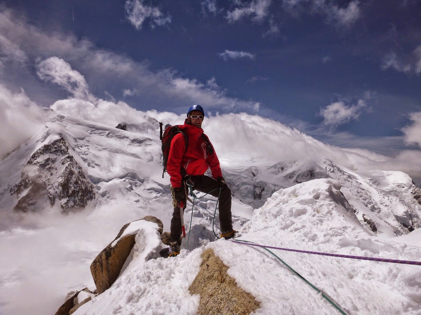 Hiking and Climbing Adventures: Arete des Cosmiques (Alps) + Mt Ritter ...