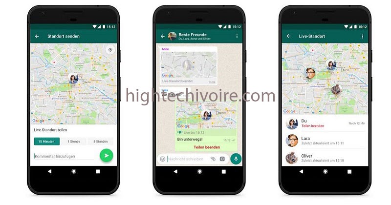 WhatsApp : Comment Partager votre Localisation en Direct avec un Ami ou ...