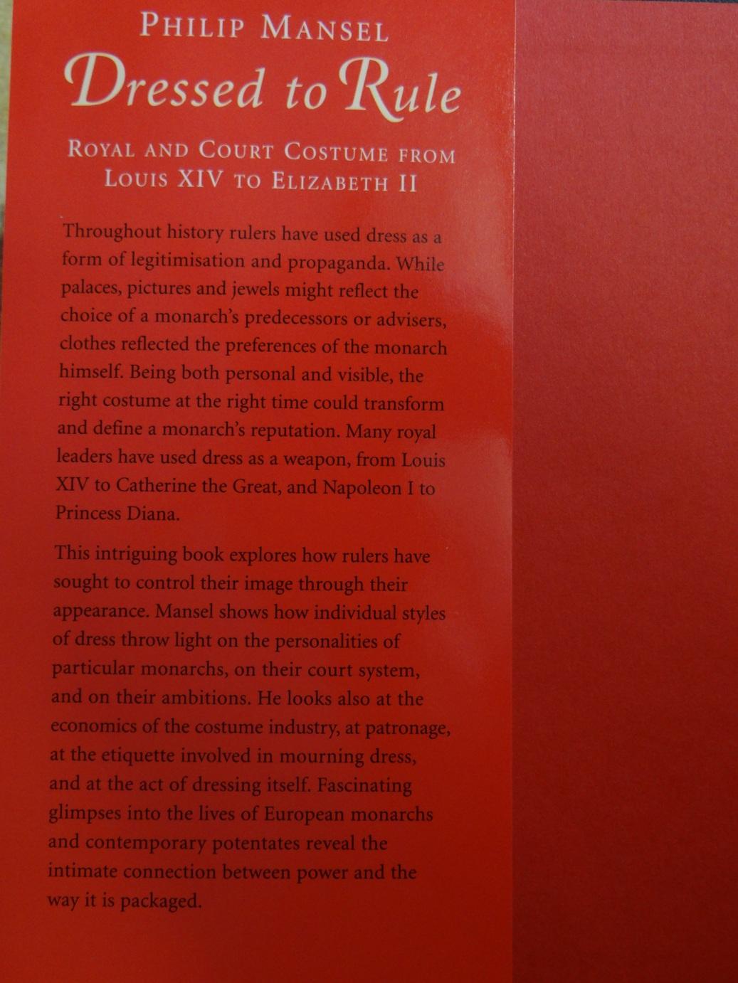 "Tweedland" The Gentlemen's club: Power dressing / Dressed to Rule