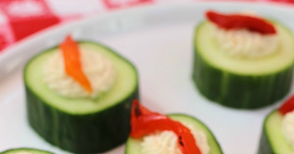 Easy Cucumber Hummus Cups | Renee's Kitchen Adventures