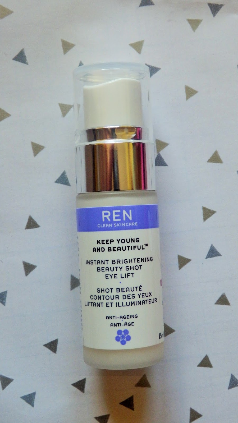REN Instant Brightening Beauty Shot Eye Lift Review