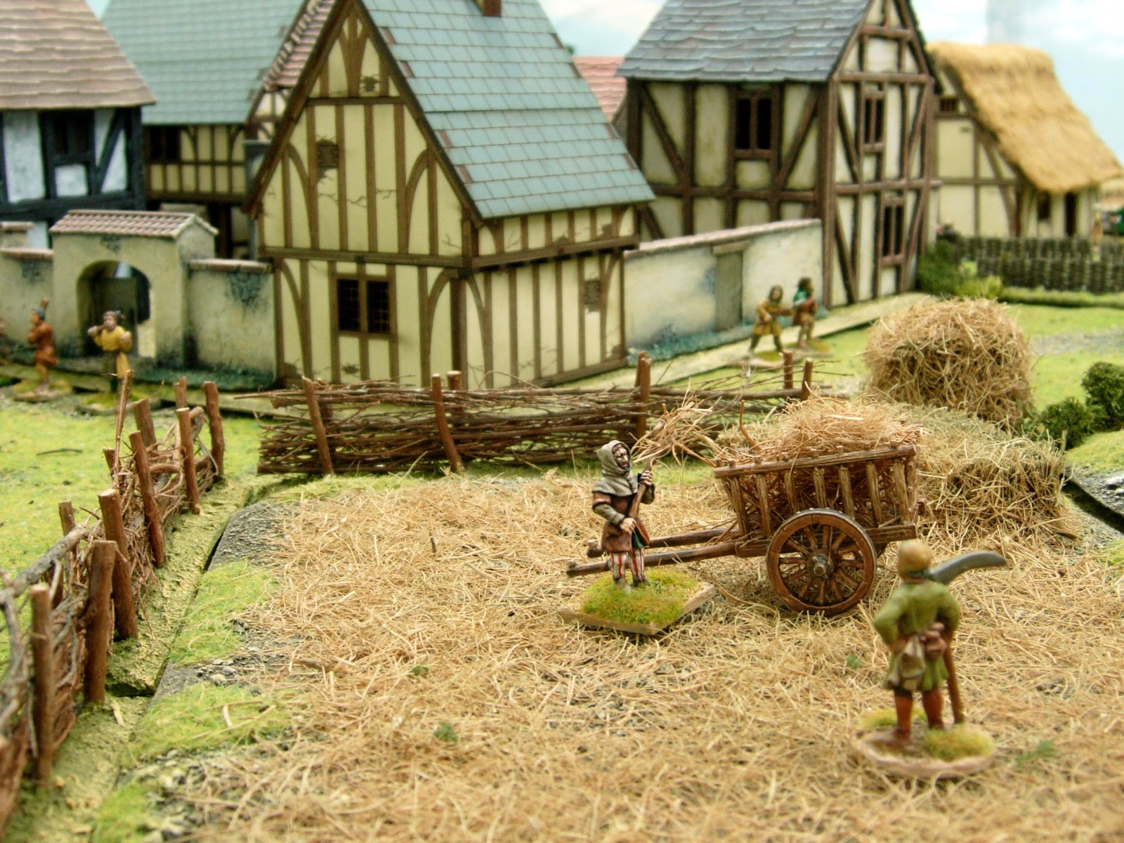 Wargaming with Silver Whistle: Medieval Terrain for War of the Roses game