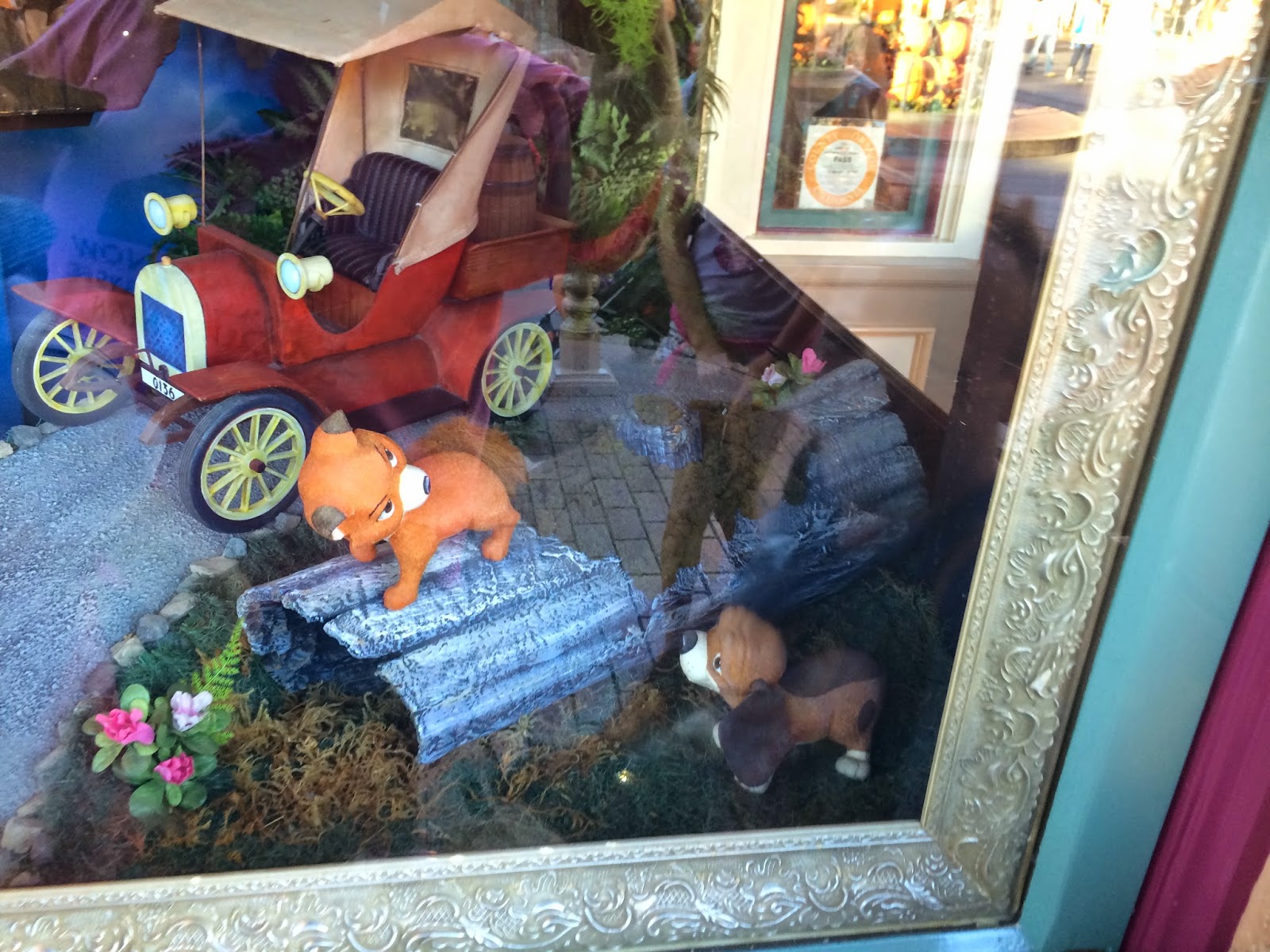 Thinking Pink: The Fox and the Hound Display
