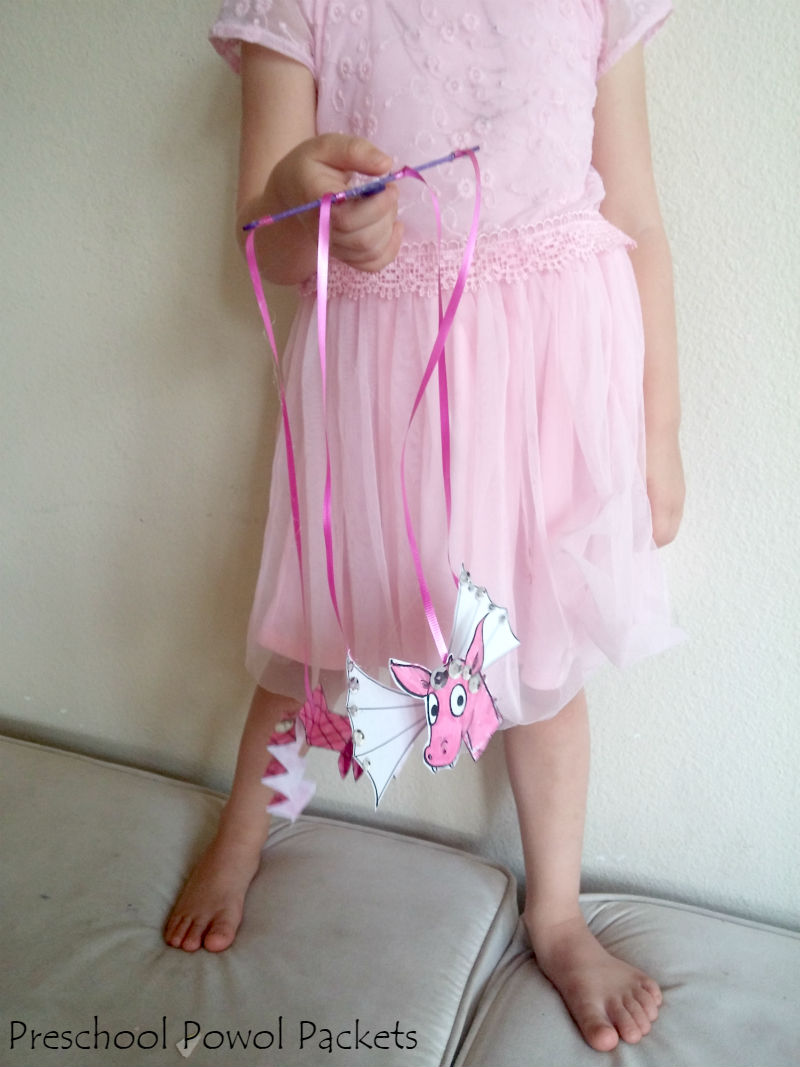 Dragon Marionette Puppet for Kids & Zoey and Sassafras | Preschool ...