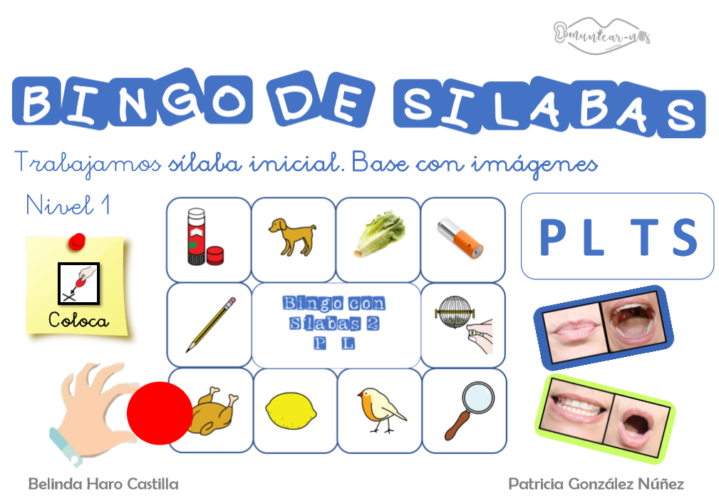 Asómate Más Allá: VAMOS A JUGAR CON LAS SÍLABAS: BINGOS Y DOMINÓS