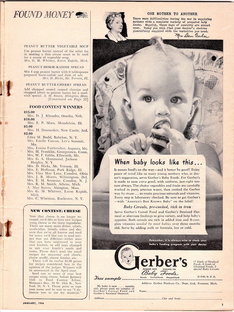 The Paper Collector Woman s Day 1946 the-paper-collector-woman-s-day-1946