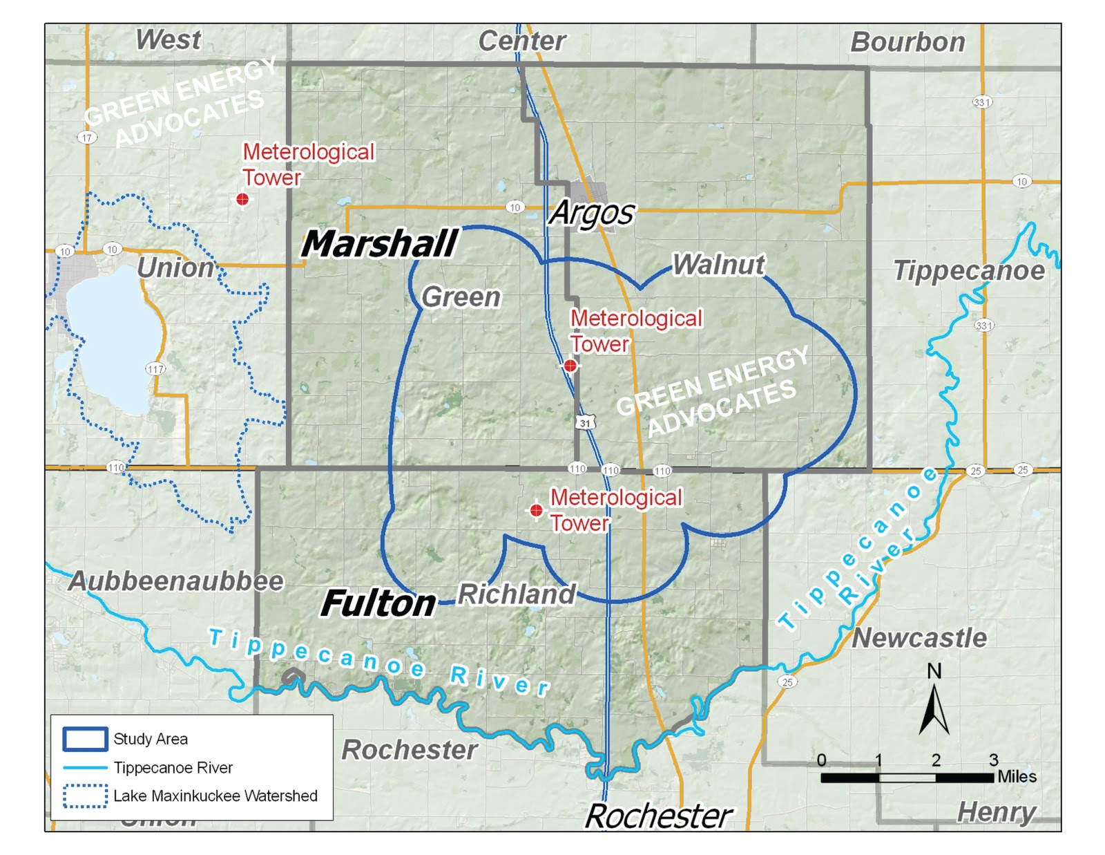 Latest Information for the Proposed Marshall / Fulton County Wind Farm ...