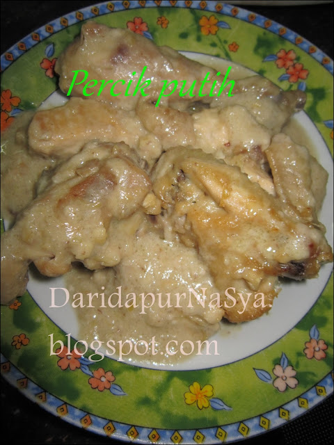Dari Dapur NaSya: Ayam percik putih