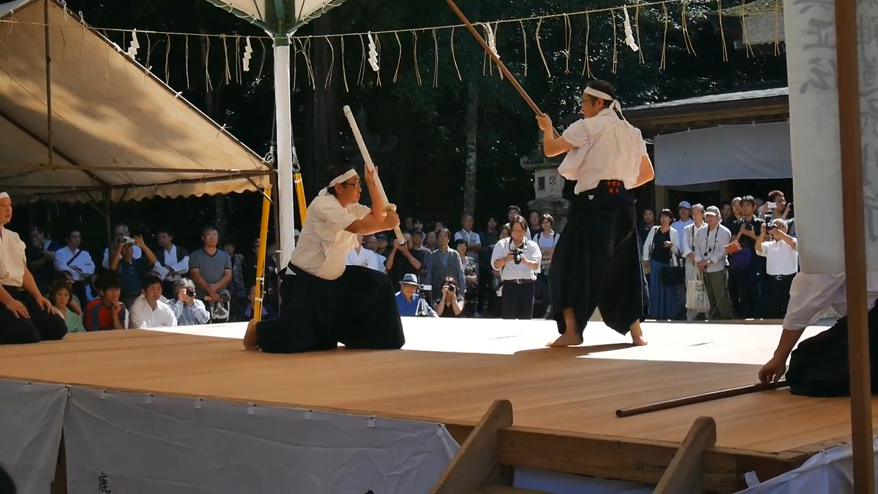 Spear (Yari) in Kashima Shinto Ryu 鹿島新当流 (Suyari)