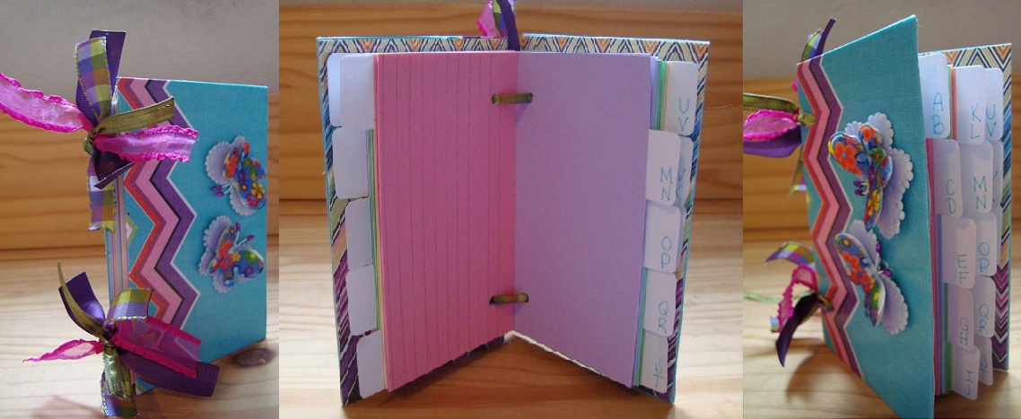 Ethan s Imprints DIY Address Book Ethan s Imprints DIY Address Book