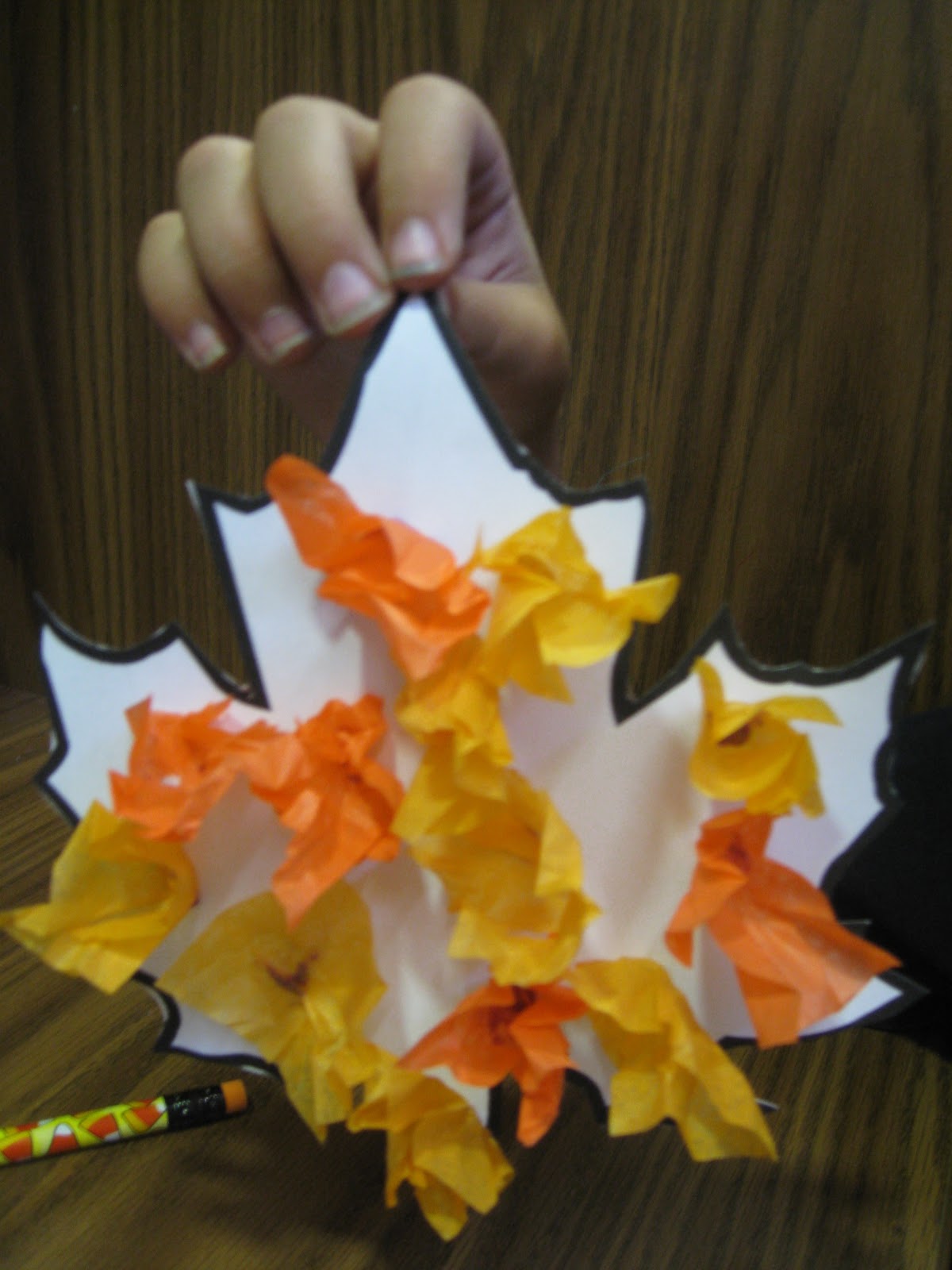 OT Cafe: Fall Leaf Fine Motor Craft