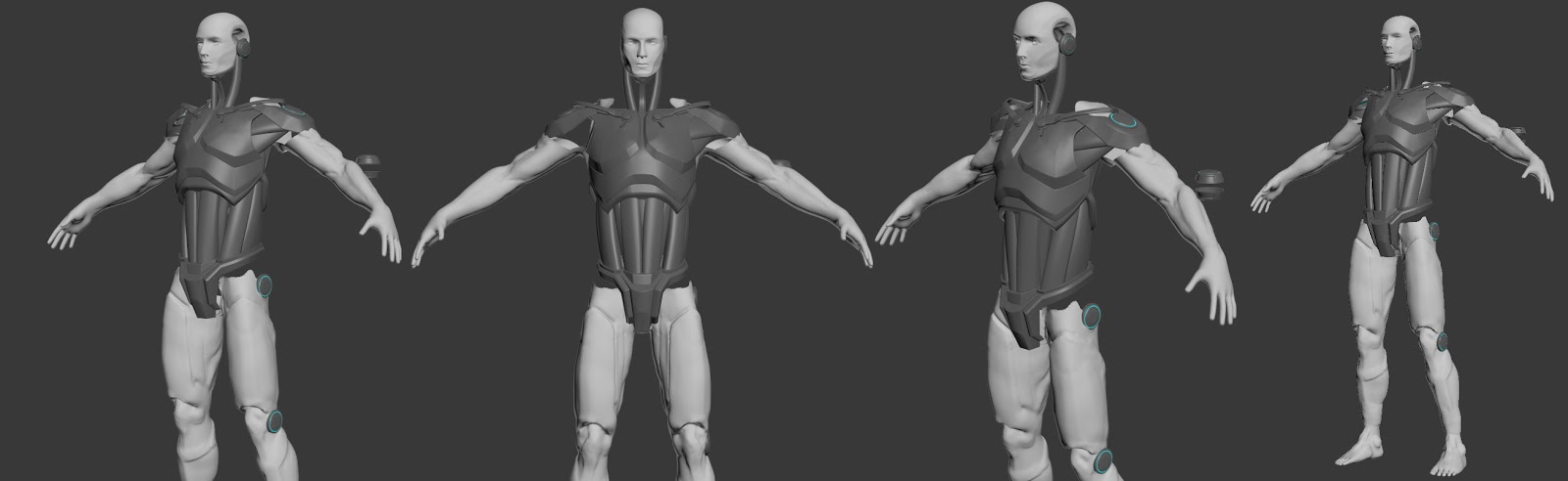 Piranha: Robot / 3d model / Eset nod32