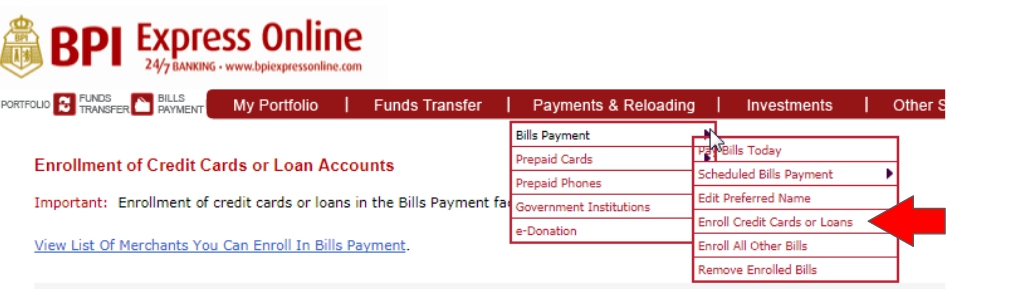 How To Pay HSBC Citibank And Other Non BPI Credit Cards Through BPI How To Pay HSBC Citibank And Other Non BPI Credit Cards Through BPI