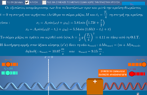 GeoGebra: ΟΡΙΖΟΝΤΙΑ ΤΑΛΑΝΤΩΣΗ ΚΑΙ ΚΑΤΑΚΟΡΥΦΗ ΠΛΑΣΤΙΚΗ ΚΡΟΥΣΗ