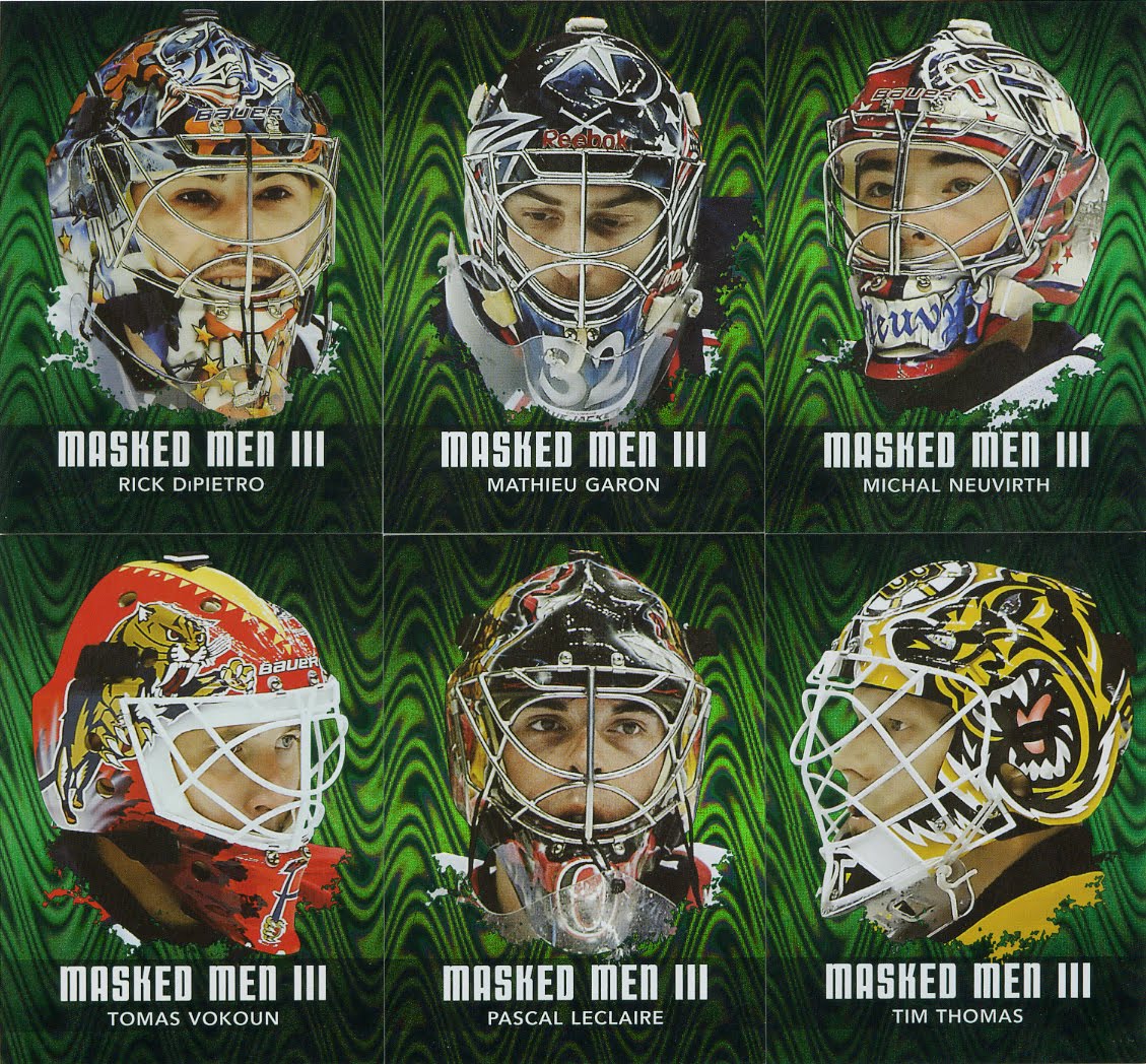 MY HOCKEY CARD OBSESSION: BEHIND THE MASKS - Masked Men Progress