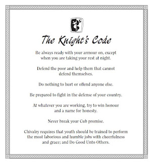 Bow Island Cubs: Cub Scout Den Meeting: November 14, 2012