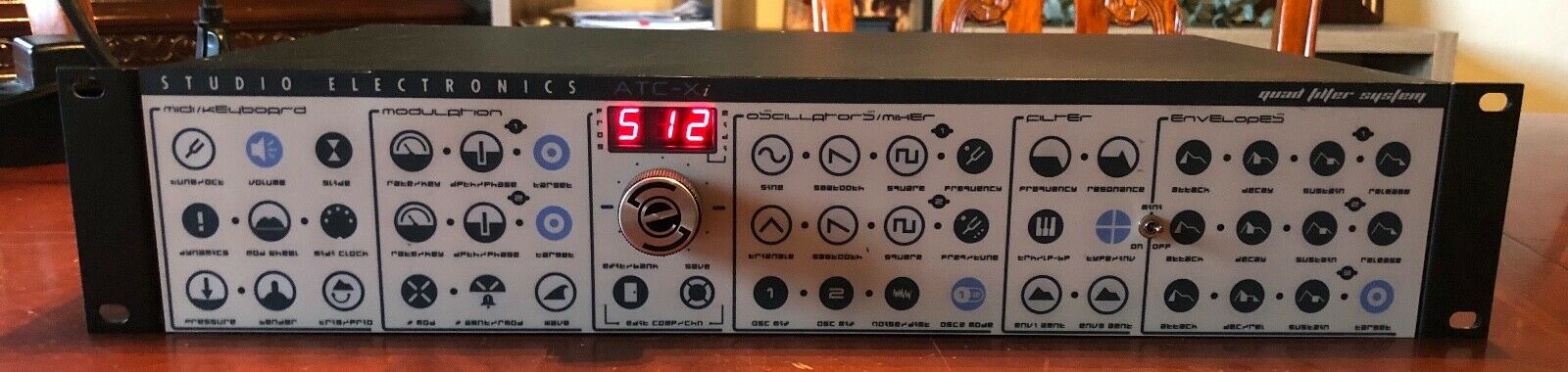 MATRIXSYNTH: Studio Electronics ATC-Xi - Quad Filter System SN 1260