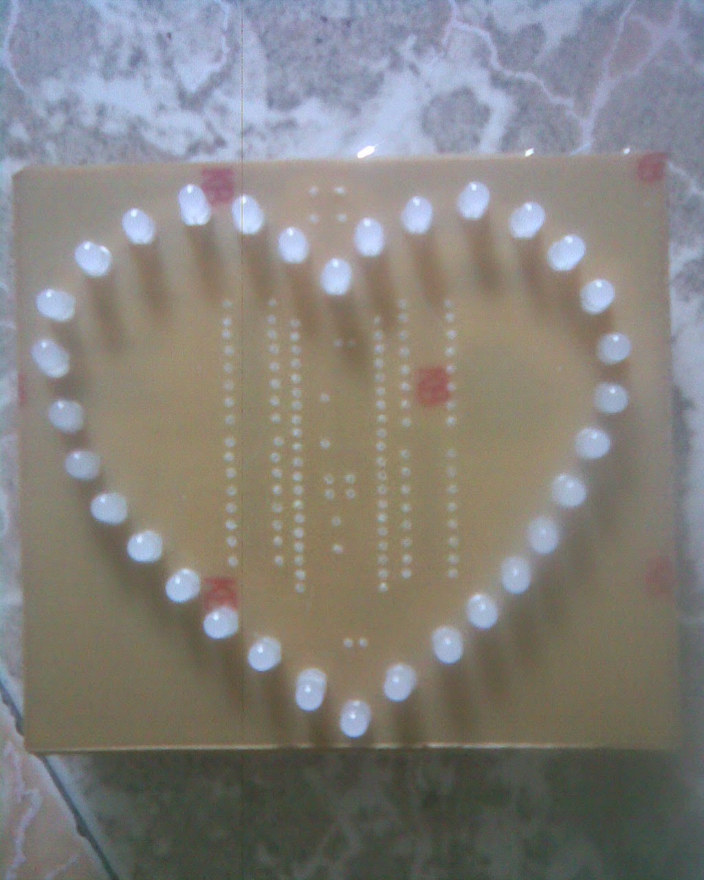 Mạch led trái tim Board đồng - Mini