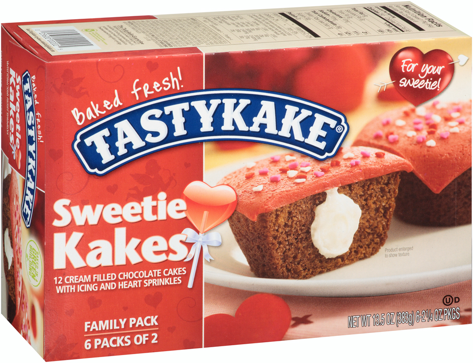 Missy's Product Reviews : TASTYKAKE Valentines Day Sweetie Kakes&Tender ...