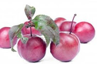 Writing and more: Compote van rabarber en rode pruimen