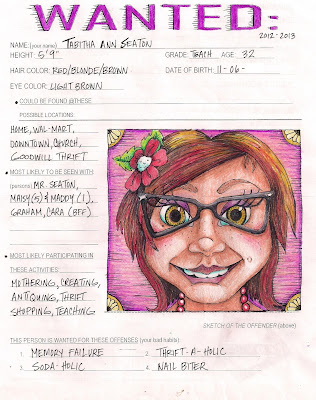 Wanted Poster For School Project