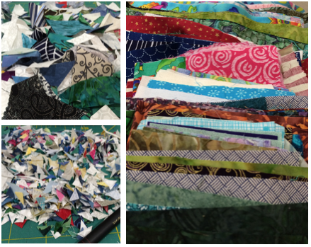 Hand Made Karma: What do you do with your fabric scraps?