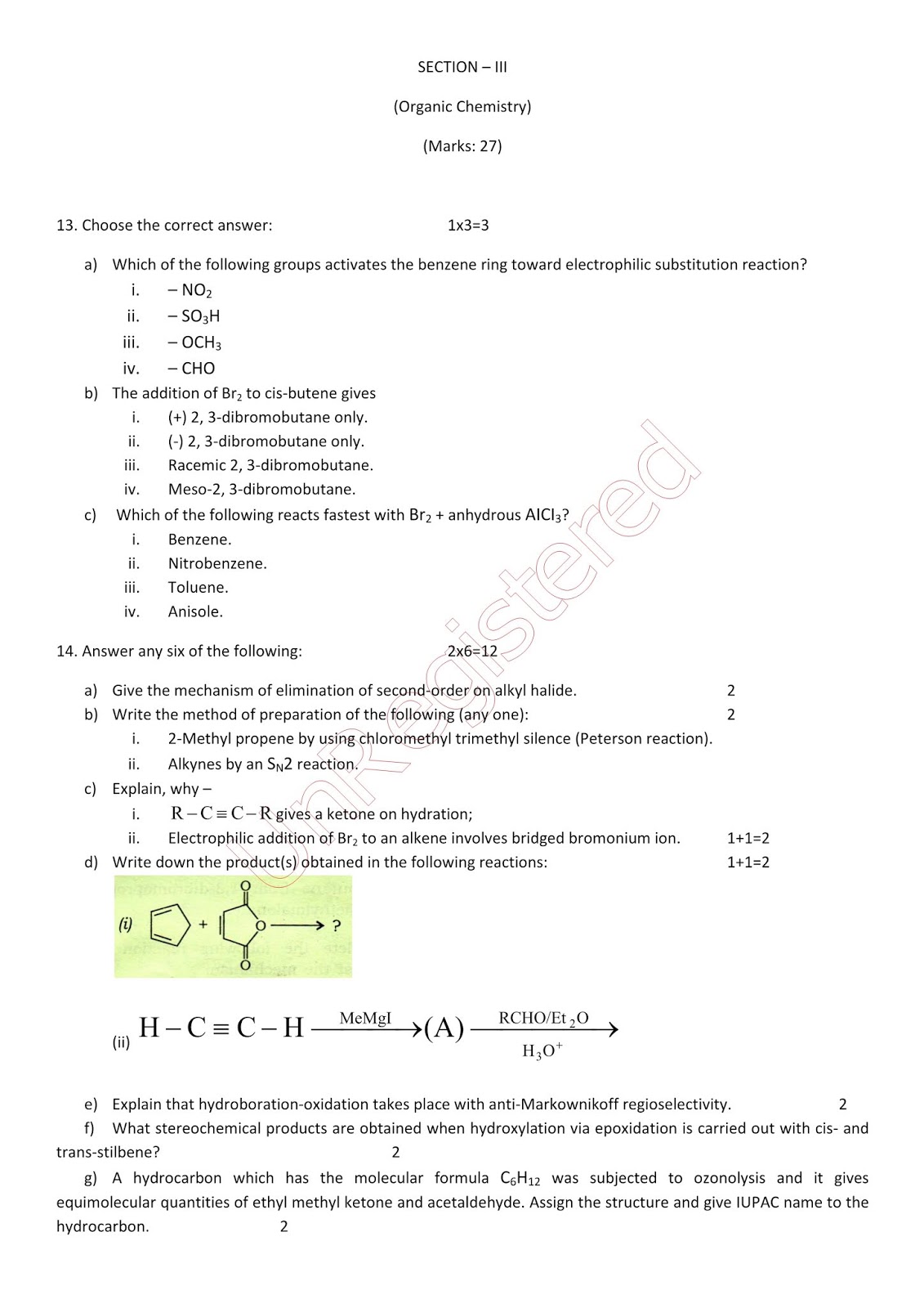 BSC 2nd Semester Question Papers Chemistry Major Physical Organic bsc-2nd-semester-question-papers-chemistry-major-physical-organic