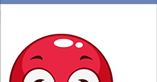 Cheerful Red Smiley | Symbols & Emoticons