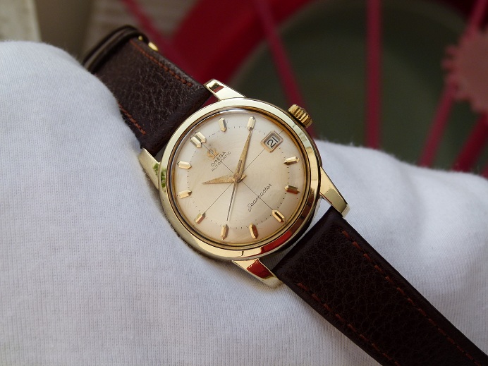 Jam Tangan Kuno: OMEGA Seamaster Automatic Cal.503 Gold Capped