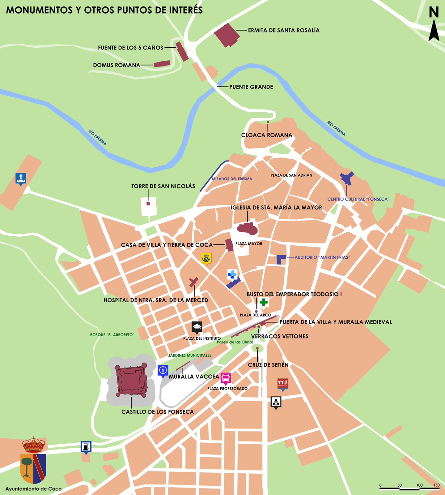 Mapa Turistico Segovia | Mapa
