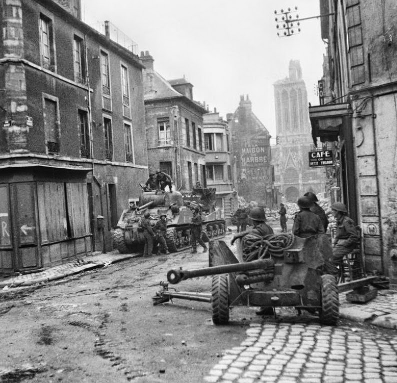EJÉRCITO BRITÁNICO EN LA BATALLA DE CAEN, 1944 - WW2 en Imágenes - Blog ...