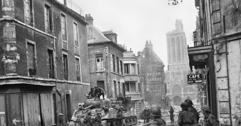 EJÉRCITO BRITÁNICO EN LA BATALLA DE CAEN, 1944 - WW2 en Imágenes - Blog ...