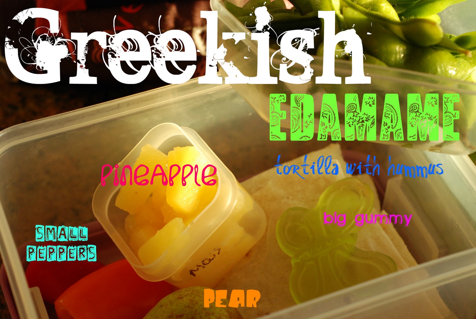 Moss Moments: real-life lunch ideas...