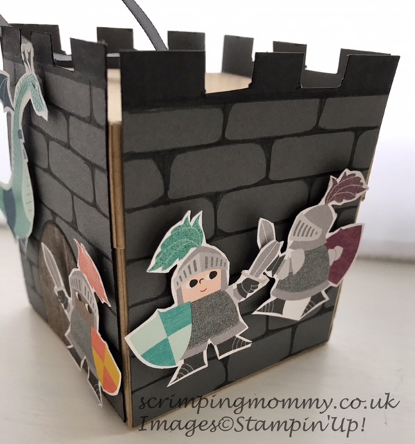 scrimpingmommy: Fun castle gift box