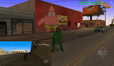 Wall Spongebob + Bonus | GTAind - Mod GTA Indonesia