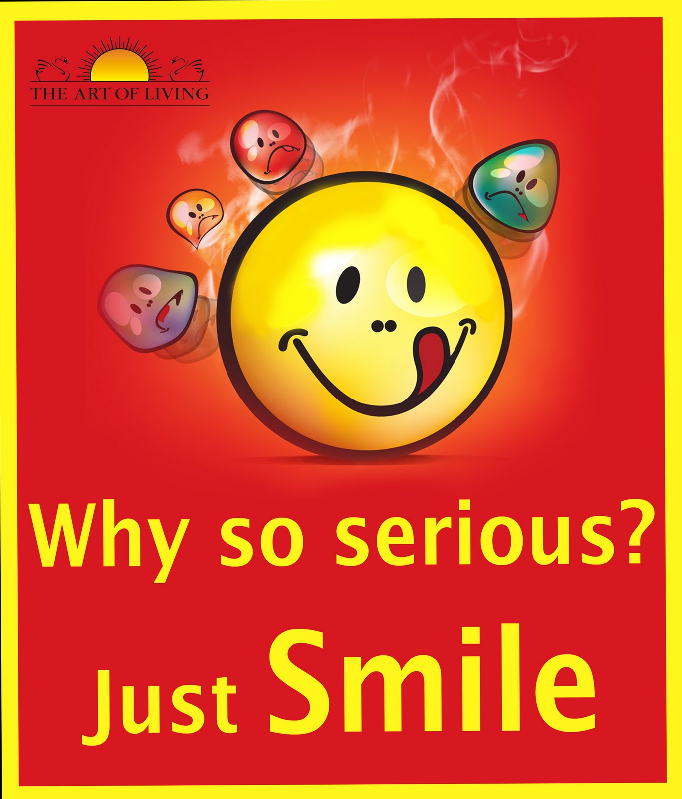 Amruta's Porfolio: 10. Rally Placard Designs (Art of Living)